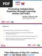 Session 4 - Collaborative Expertise NLC Final | PDF | Teachers | Learning