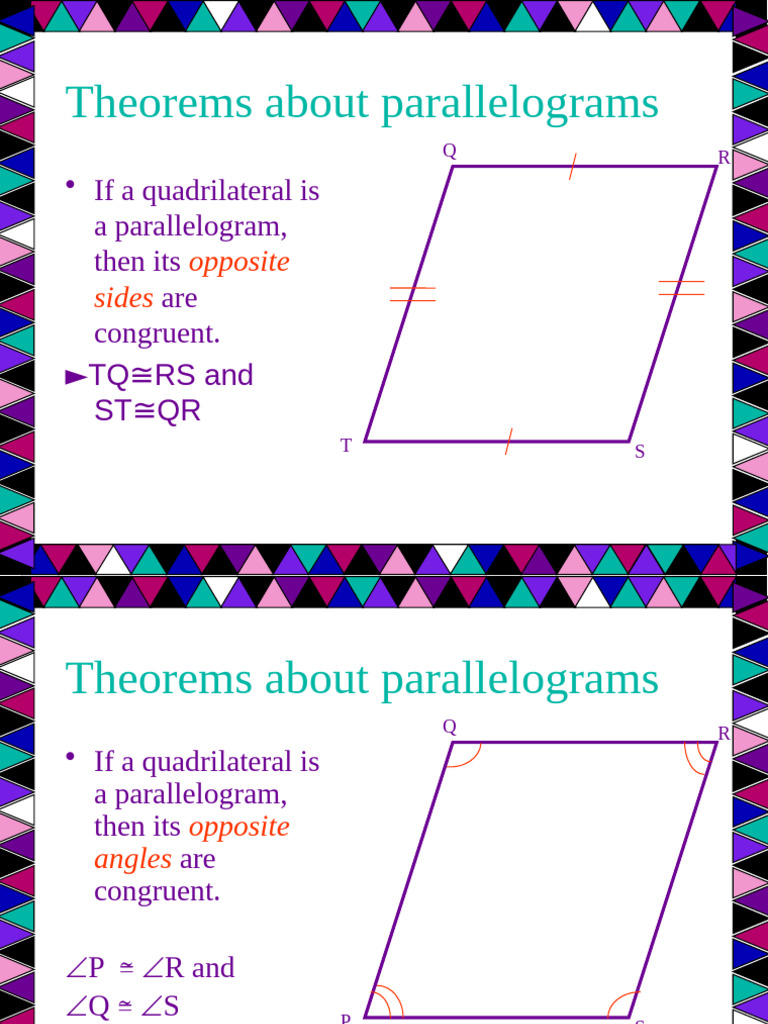 Parallelograms Copy 2025 | PDF