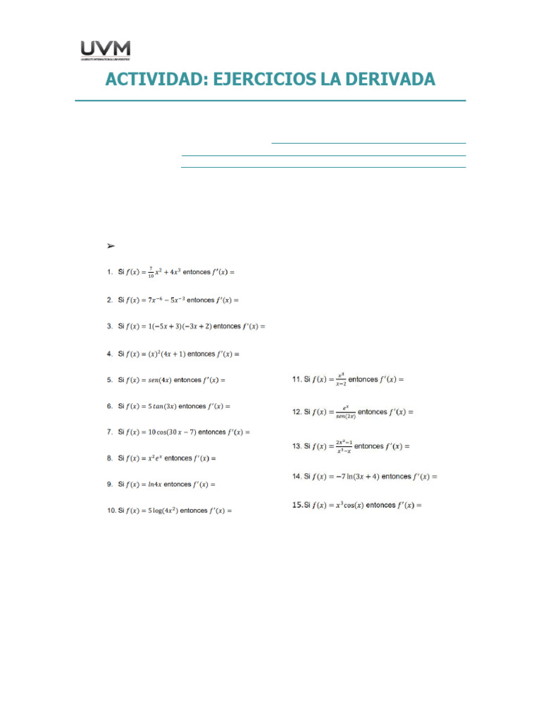 Actividad 3. Ejercicios | PDF