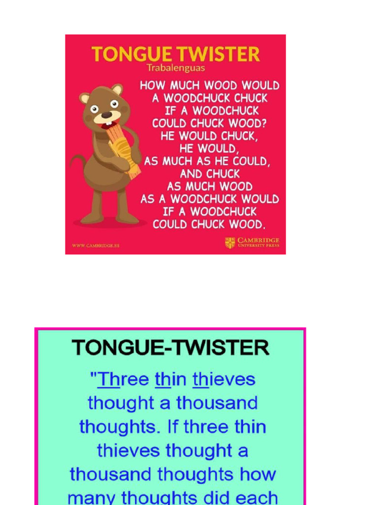 Tongue Twister | PDF