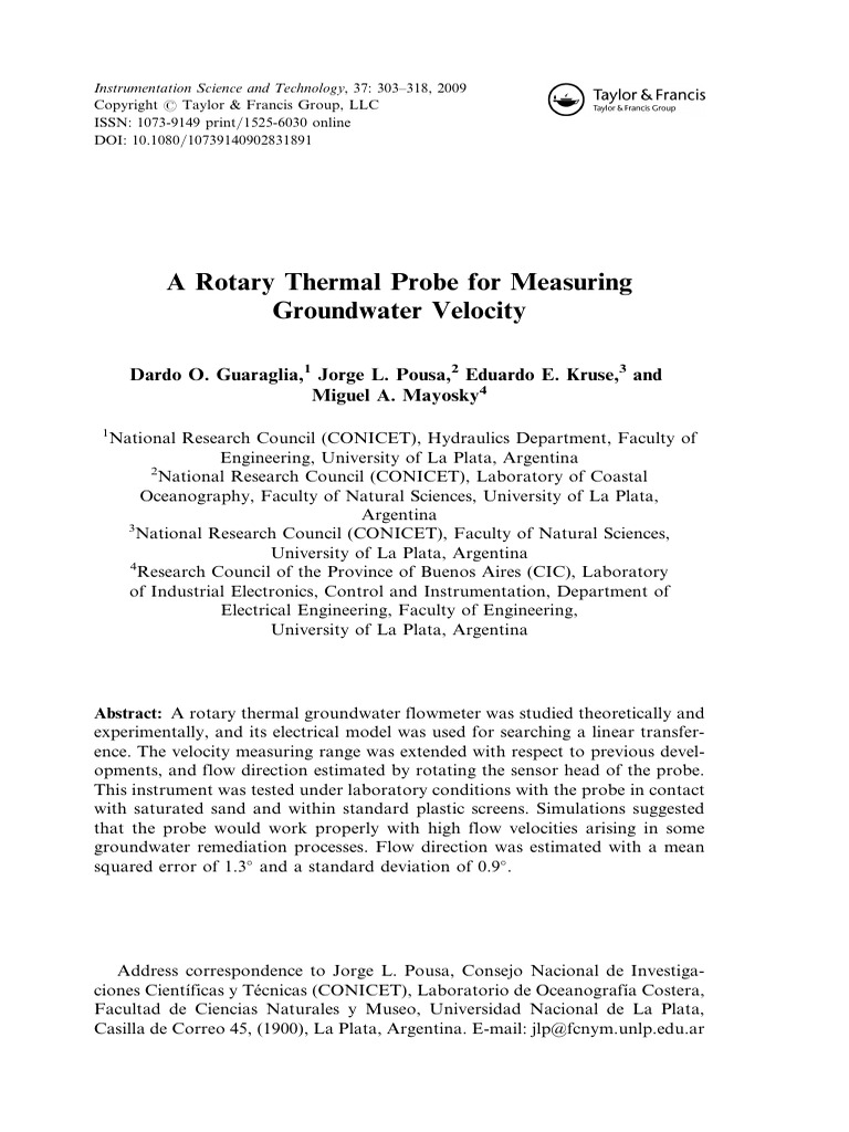 Printed version Rotary thermal probe 37(3), 303-318 (2009) | PDF ...