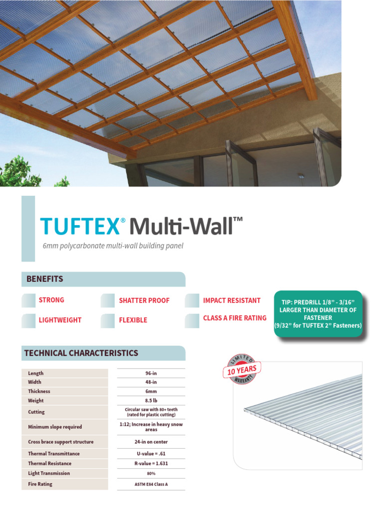 Tuftex: Ulti-Wall | PDF