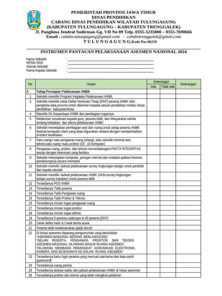 Instrumen_ANBK_2024 | PDF