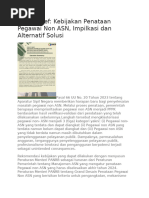 Peraturan Terbaru tentang Pertek BKN | PDF