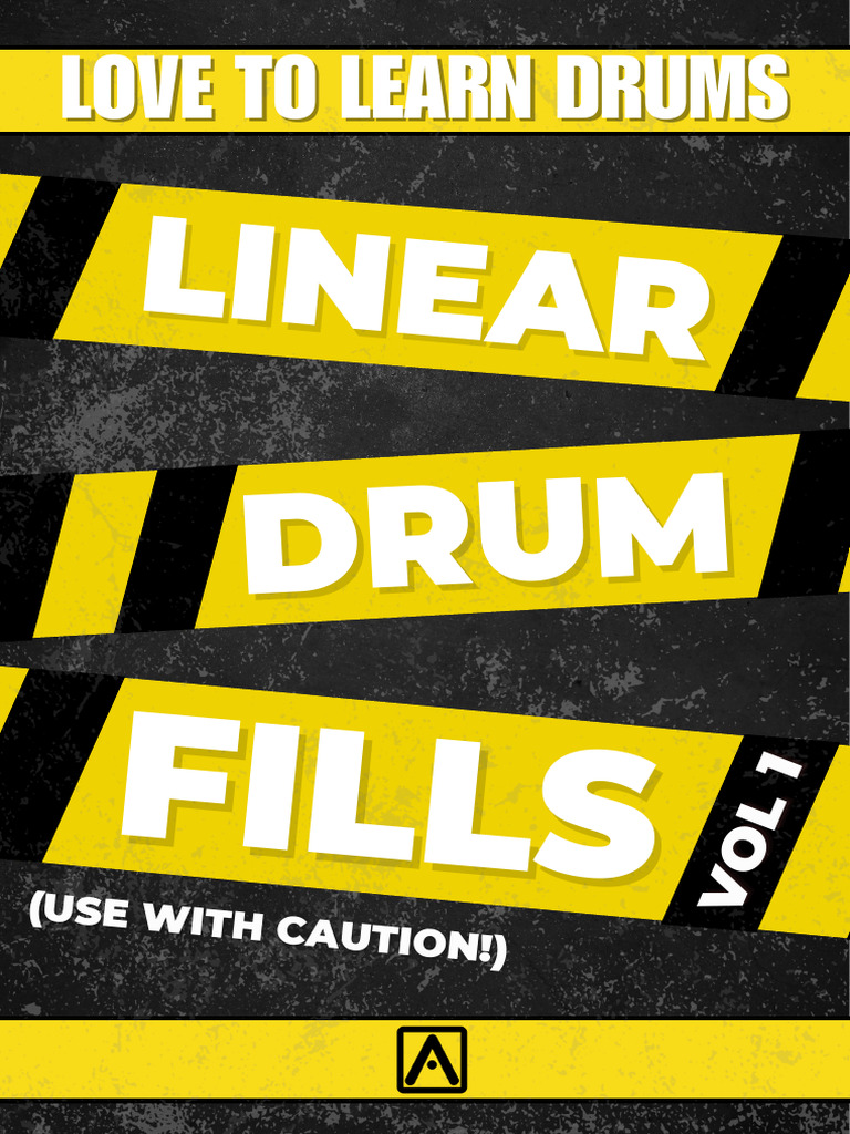 Linear Drum Fills Vol 1 - Love To Learn Drums | PDF | Drum Kit | Music Theory