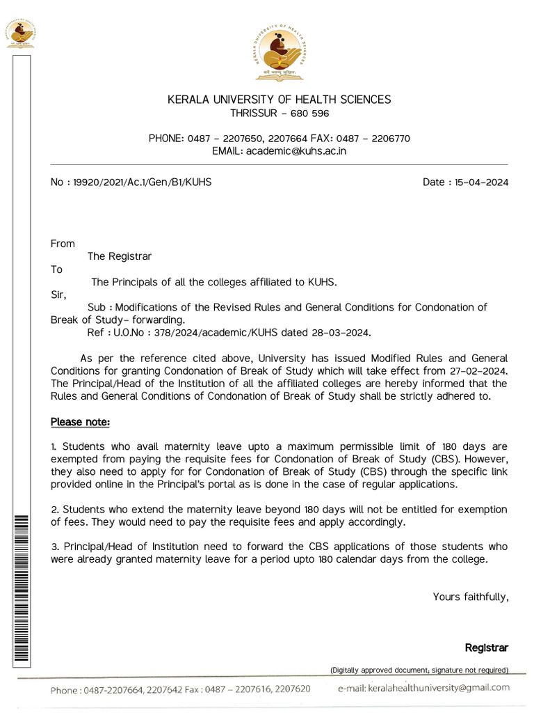 Modified CBS Norms Dated 28-03-2024 | PDF | Justice | Crime & Violence