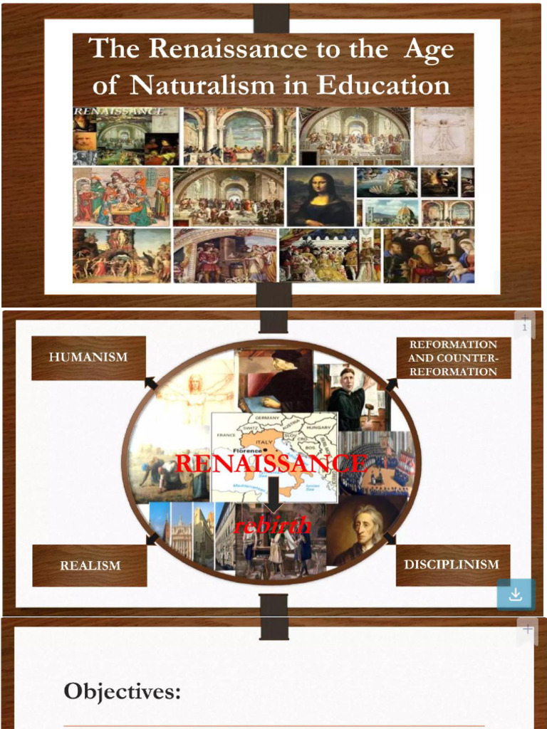 Unit Ii C Rennaisance To Naturalism | PDF