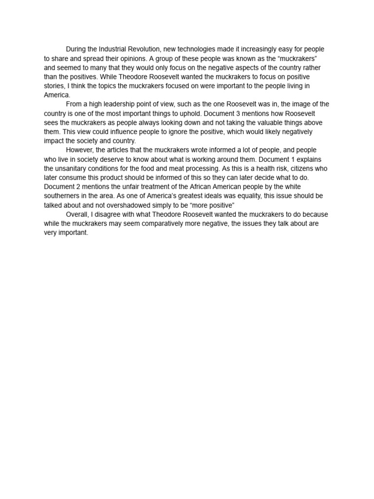 07 Evaluate - DBQ With Primary Sources-Industrial Rev | PDF