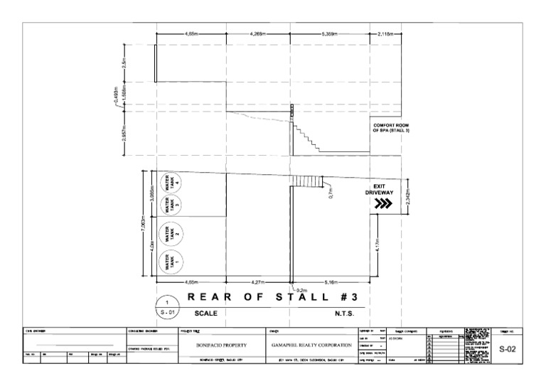 Rear of Stall 3 | PDF