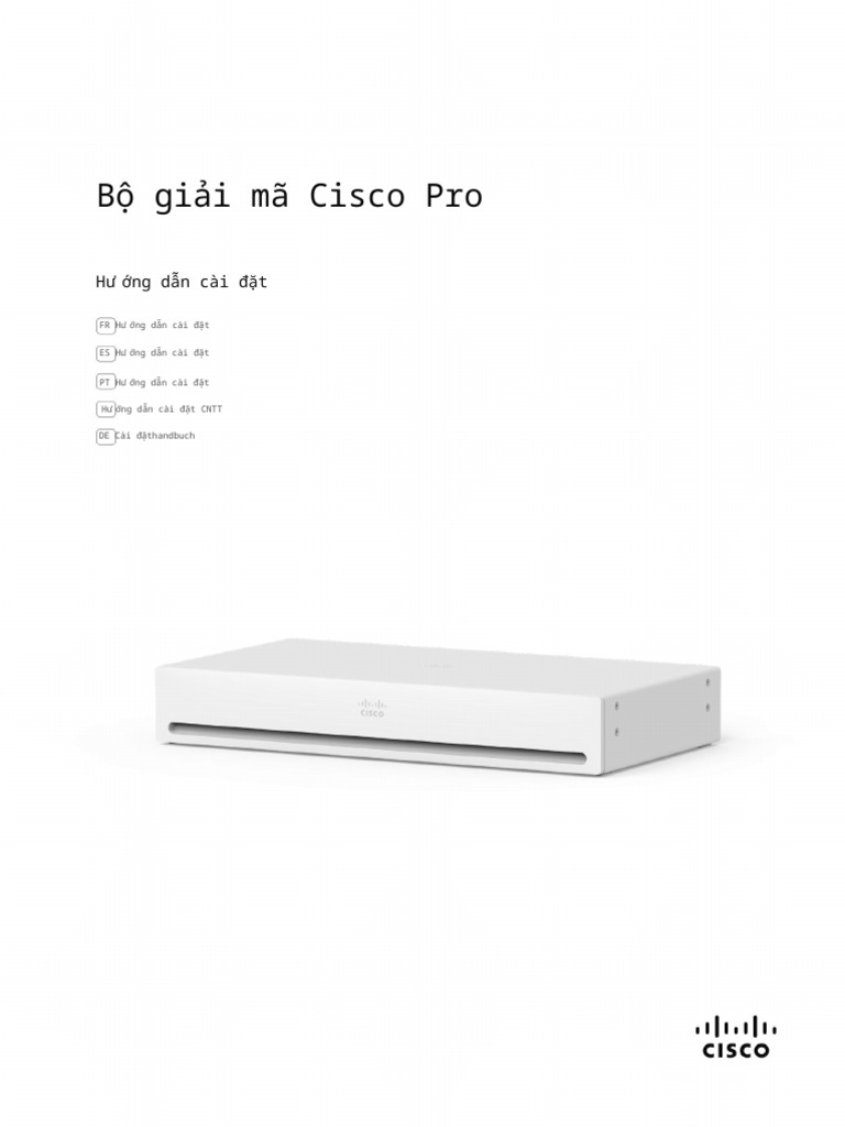 codec-pro-installation-guide-en-fr-es-pt-it-de | PDF