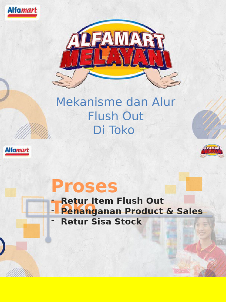 Proses Flush Out di Toko Alfamart | PDF