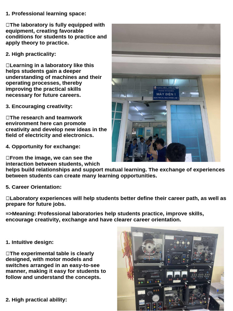 Enhancing Skills in Electrical Engineering Labs | PDF | Learning ...