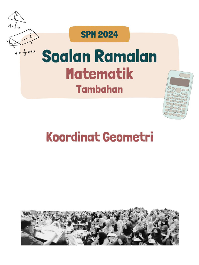 Soalan Ramalan Koordinat Geometri | PDF