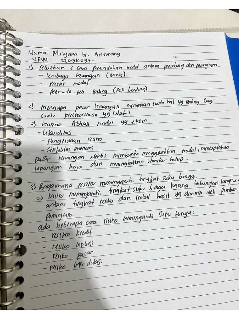 Melyana BR Aritonang Bank Manajemen | PDF