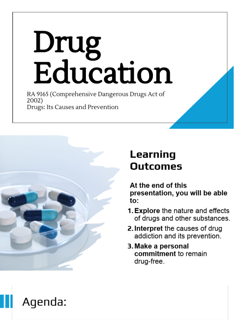 Understanding Drug Prevention and RA 9165 | PDF | Stimulant | Hallucinogen