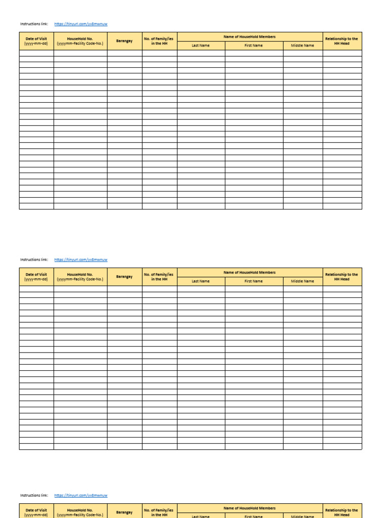 Updated HH Profile 2023.Xlsx - Consolidation | PDF