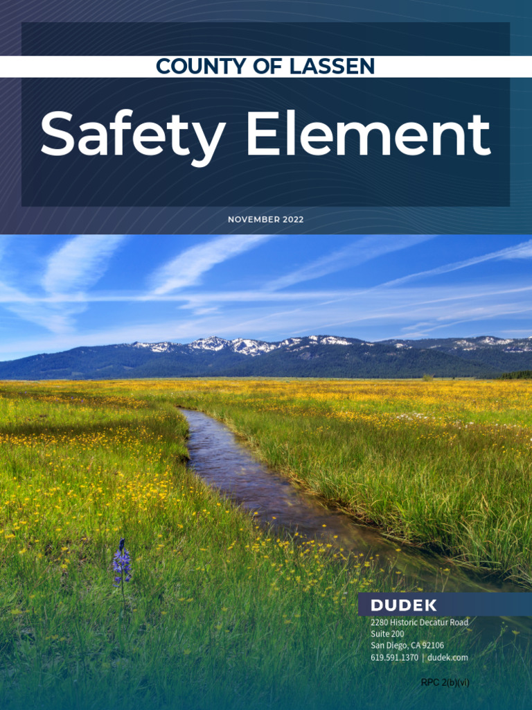 Rpc 2 b Vi Lassen County Draft Safety Element Ada | PDF | Flood | Heat Wave