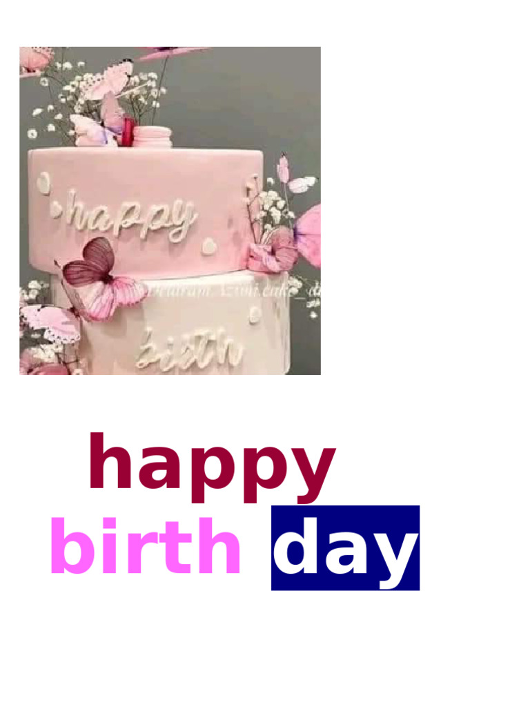 Happy Birth Day | PDF