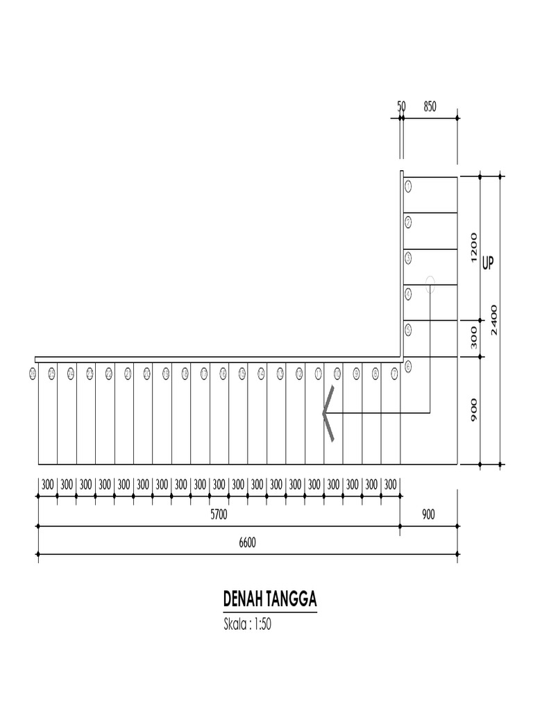1.DENAH TANGGA | PDF
