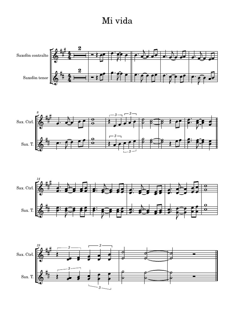 Mi Vida - DLD | PDF