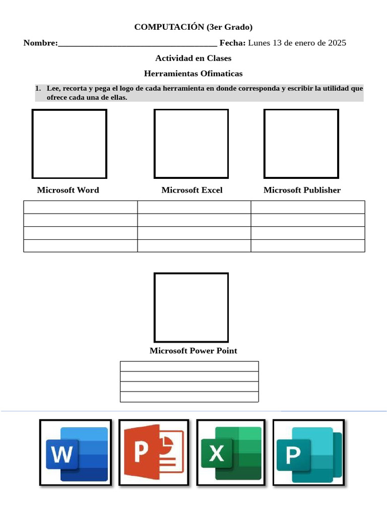 Tarea de Computación 13 Enero 2025 | PDF