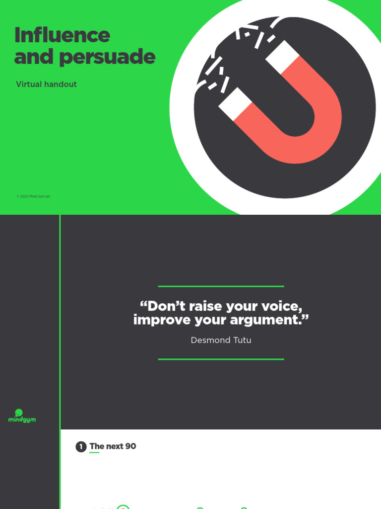 Influence and Persuade, Handout - Text Fields Enabled | PDF | Reason ...