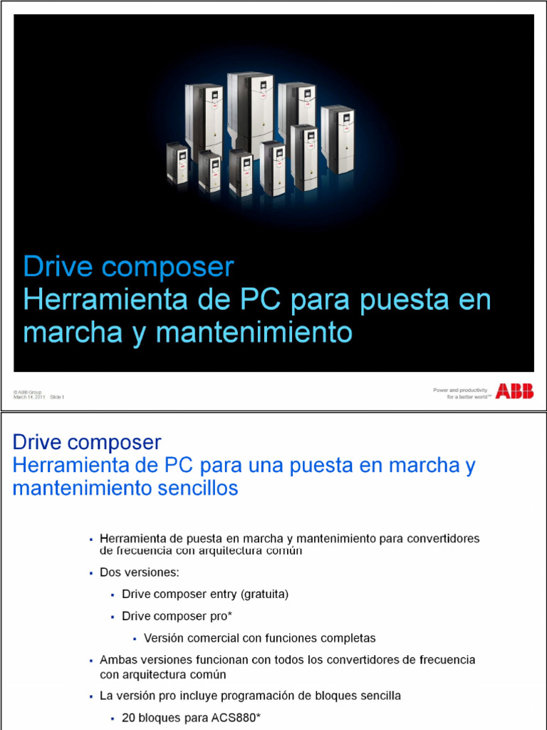 Drive Composer Pro | PDF | Ciencias de la Computación | Ingeniería ...