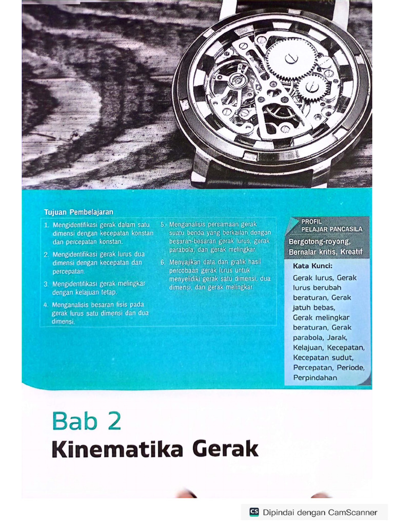 Kinematika Gerak | PDF