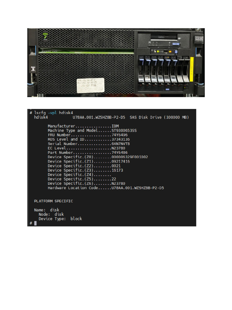 Capture Disk Failed On IBM P720 06F897R | PDF