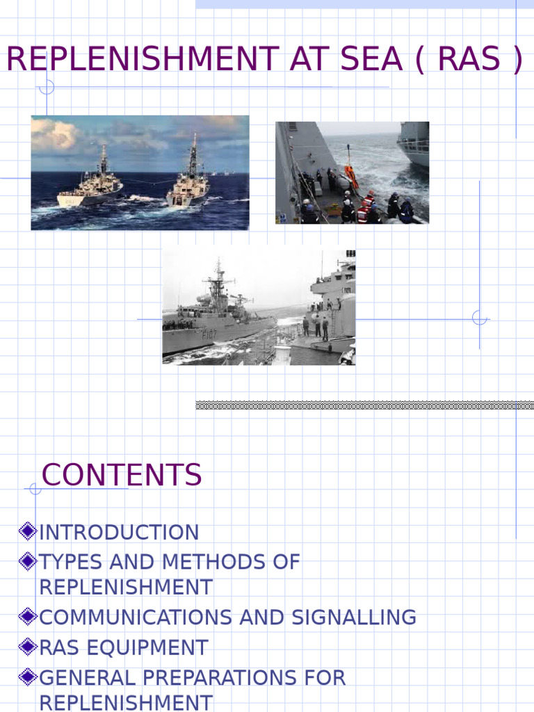 Lesson 6 RAS | PDF | Water Transport | Naval Warfare
