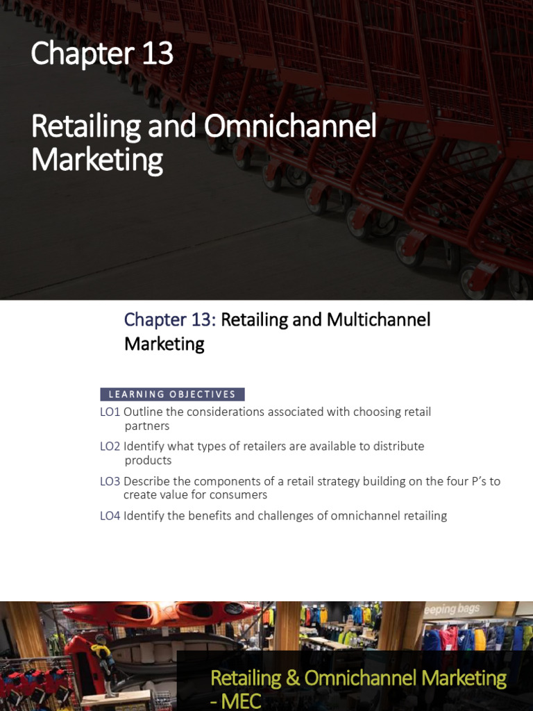 Comm 1ma3 Ppt Ch13 | PDF | Retail | Supermarket