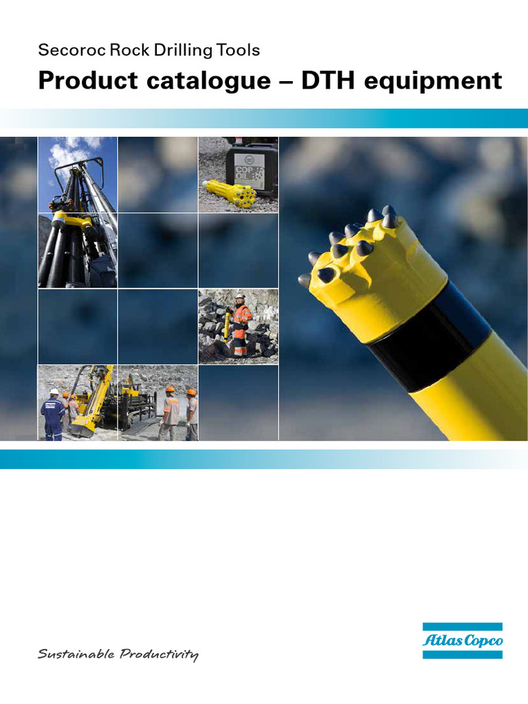 Secoroc DTH Equipment Overview | PDF | Pipe (Fluid Conveyance) | Convex Set
