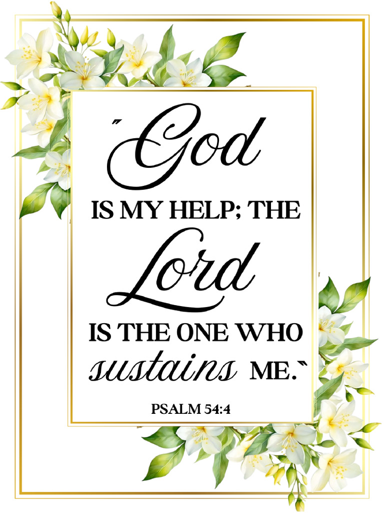 God Is My Help | PDF