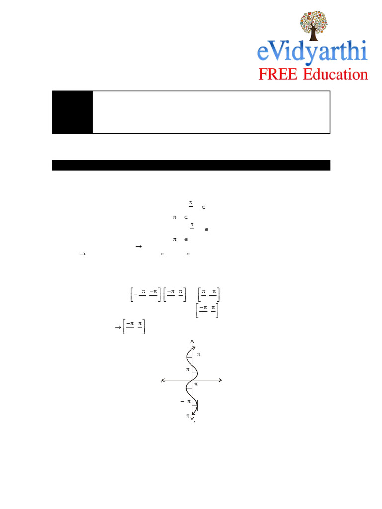 Class 12 Chapter 2 Maths Important Formulas | PDF | Function ...