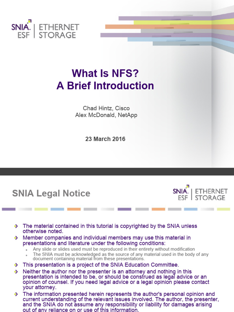 What is NFS Final2 | PDF | File System | Computer Architecture