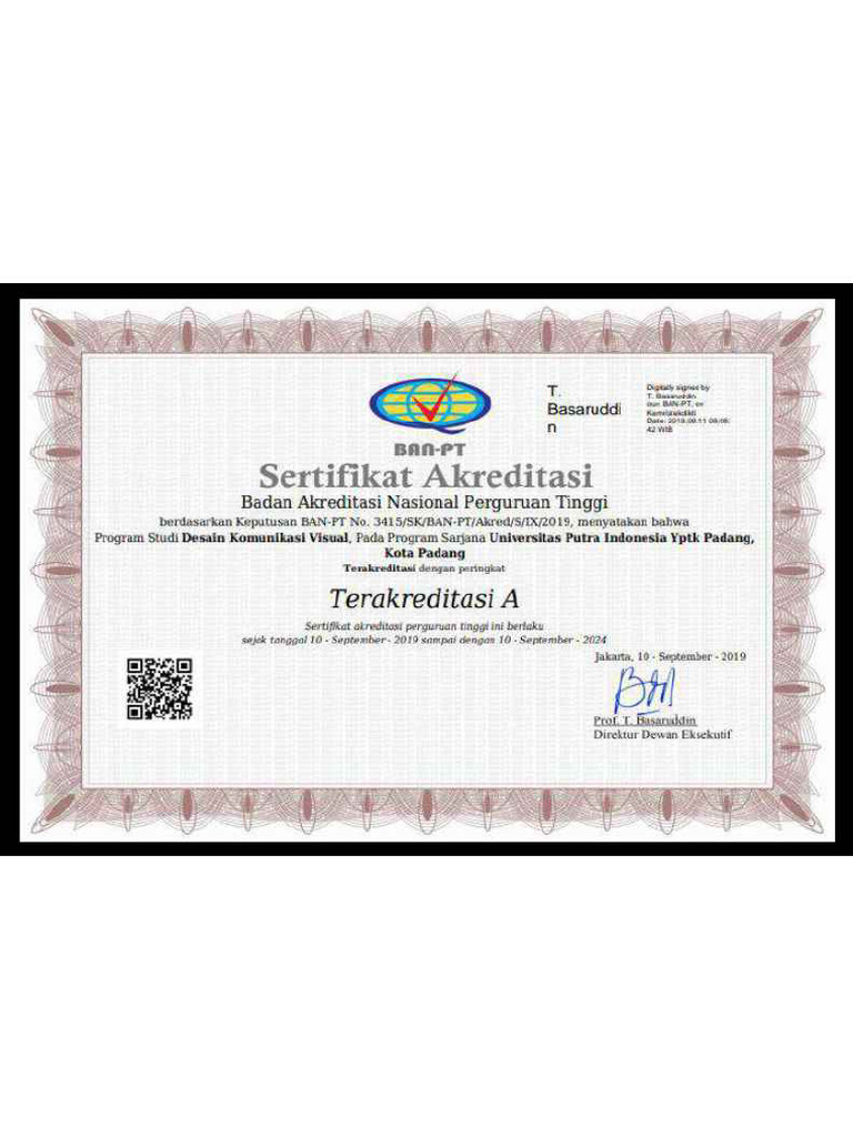 Sertifikat BAN-PT Prodi DKV-2019-2024_11zon | PDF