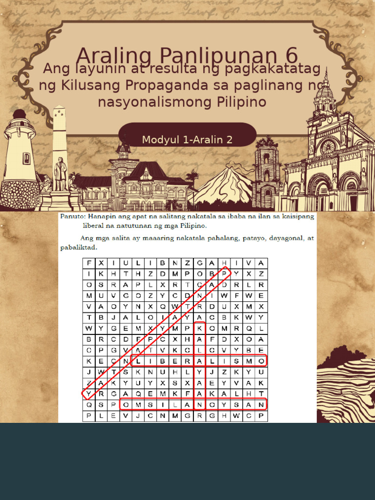 Q1 Lesson3 Kilusang Propaganda | PDF