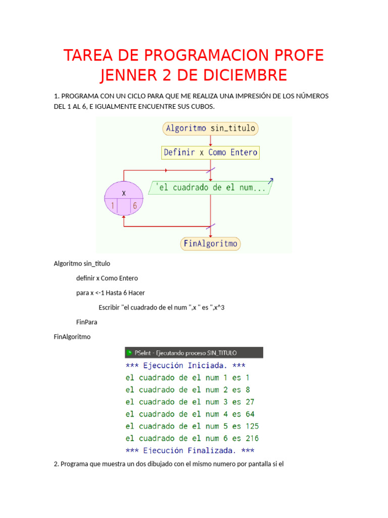 Programas de Algoritmos en Python | PDF | Informática | Programación de computadoras