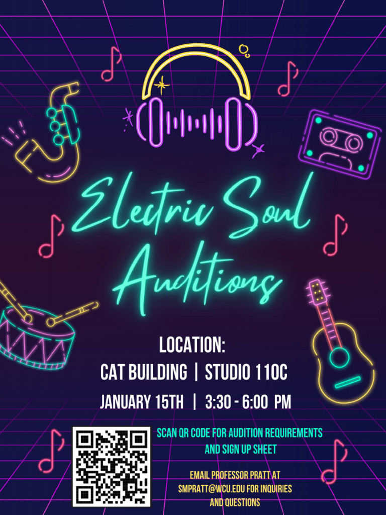 Audition Poster PDF | PDF