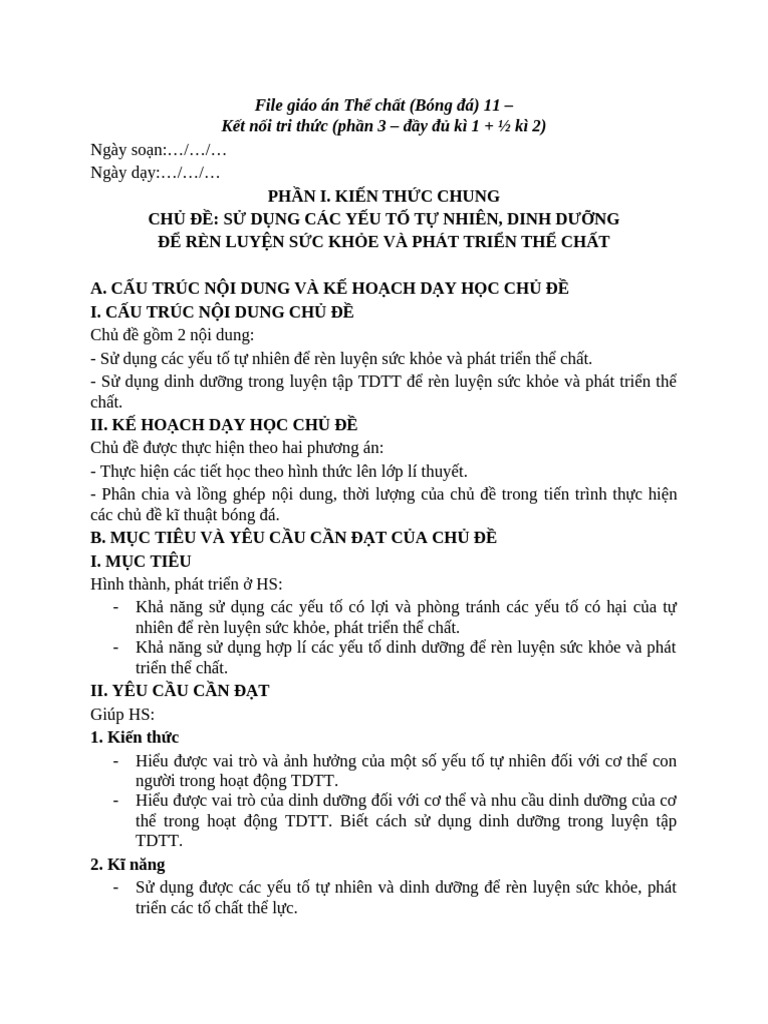 Td11 Kntt-bong Da | PDF