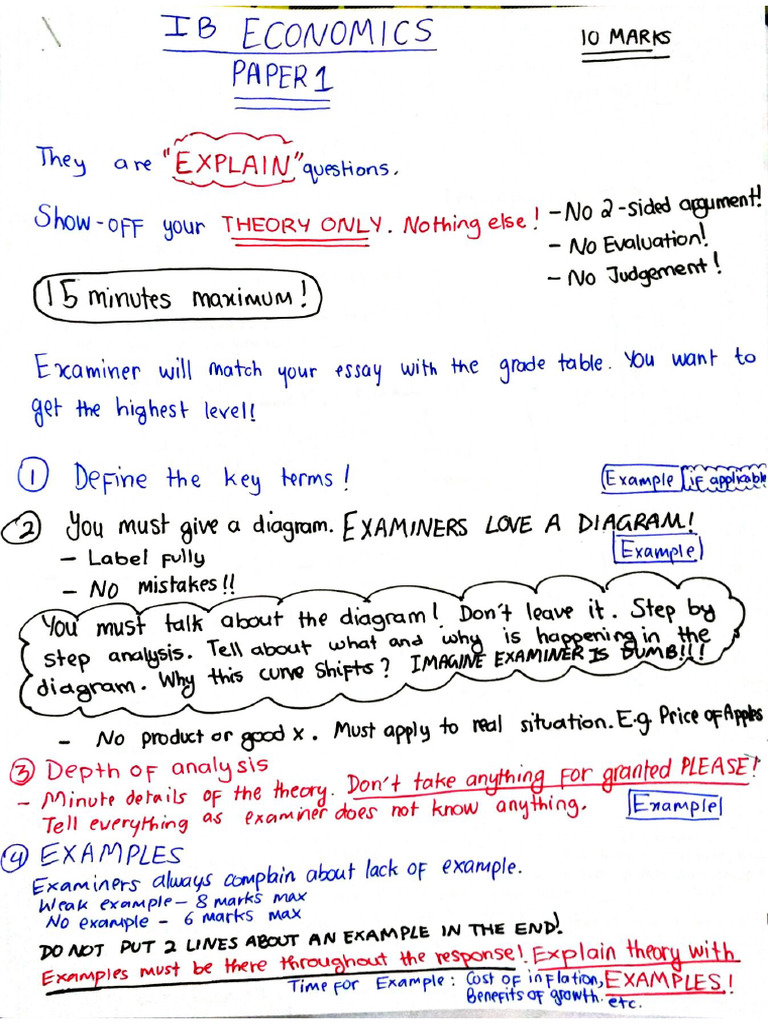 Paper 1&2 Guide | PDF