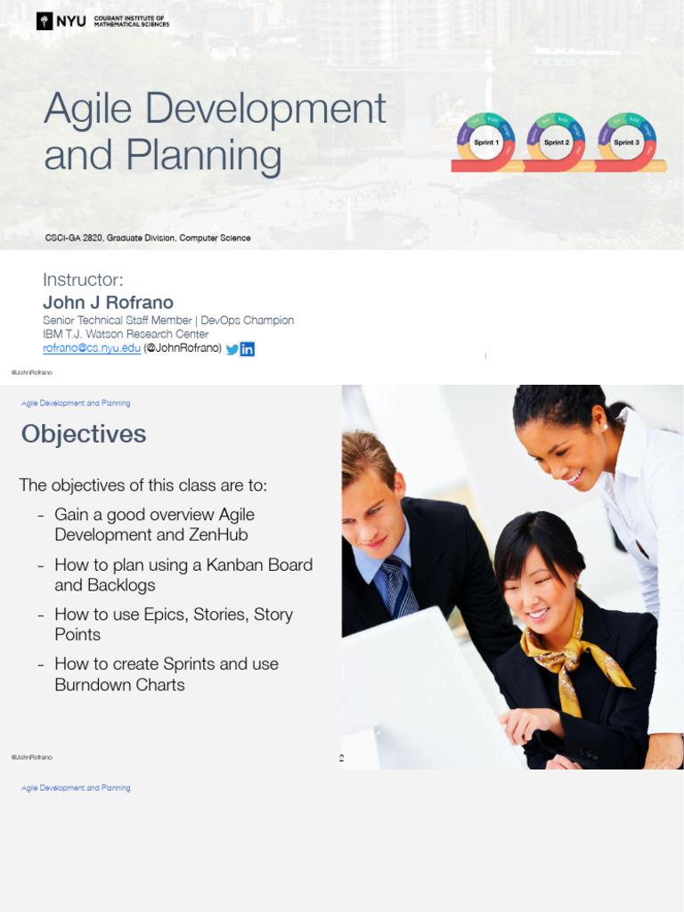 02 Agile Development Planning | PDF | Scrum (Software Development ...
