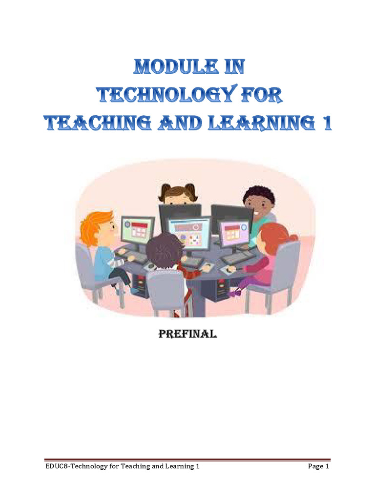 MODULE-5 | PDF | Pedagogy | Educational Technology