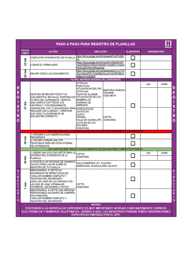 Guía para Registro de Planillas 2023 | PDF
