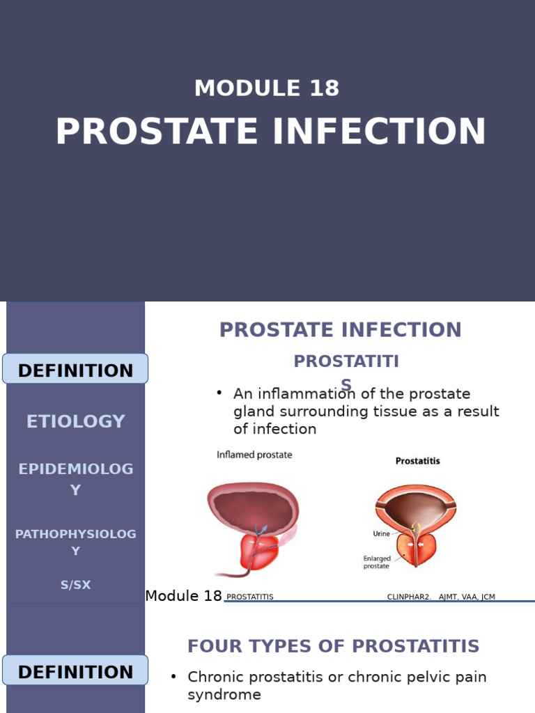 Module 18 Prostatitis | PDF | Medicine | Clinical Medicine