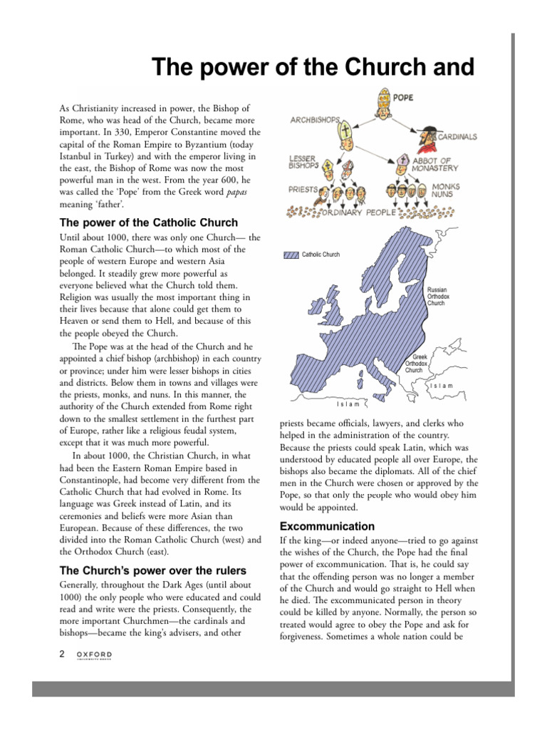 Grade 6 - Global History | PDF | Pope | Monastery