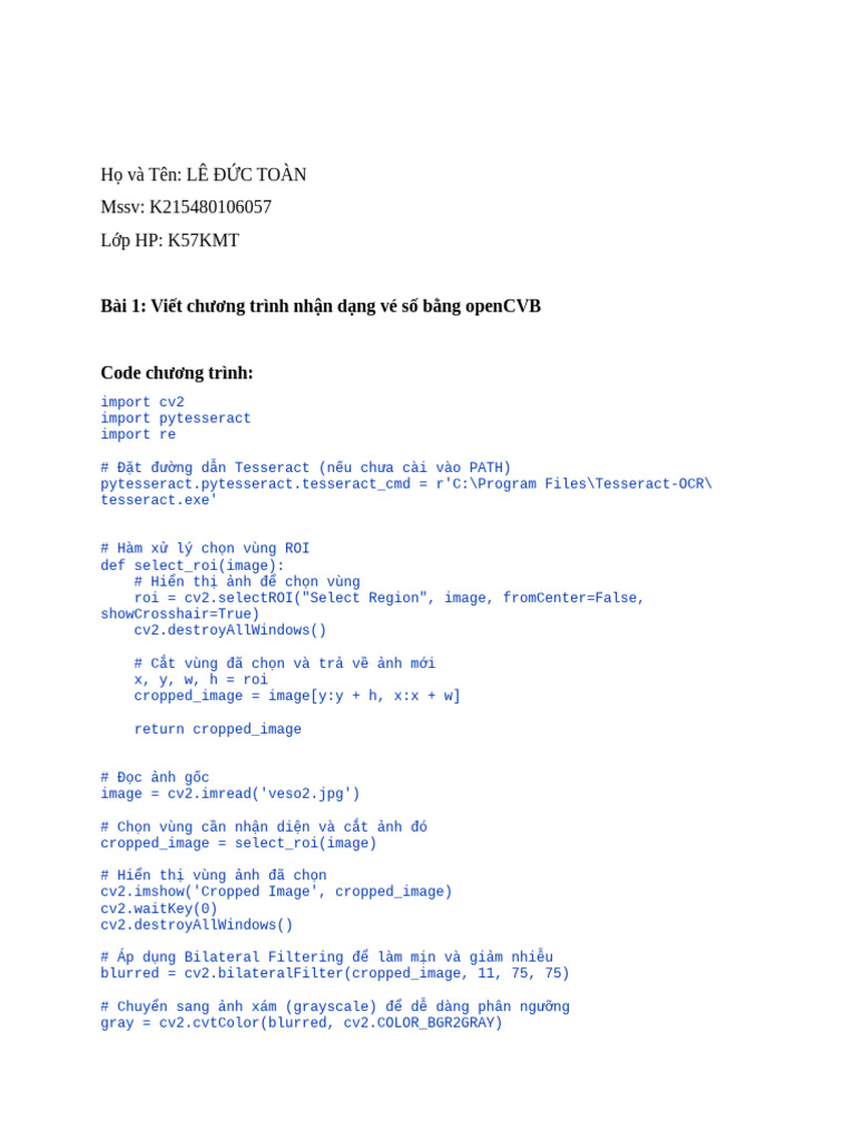 Lê Đức Toàn_Bài1 20-12 | PDF