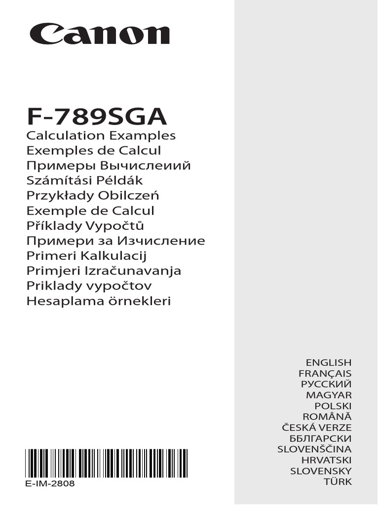 F-789sga (Emb) Example | PDF