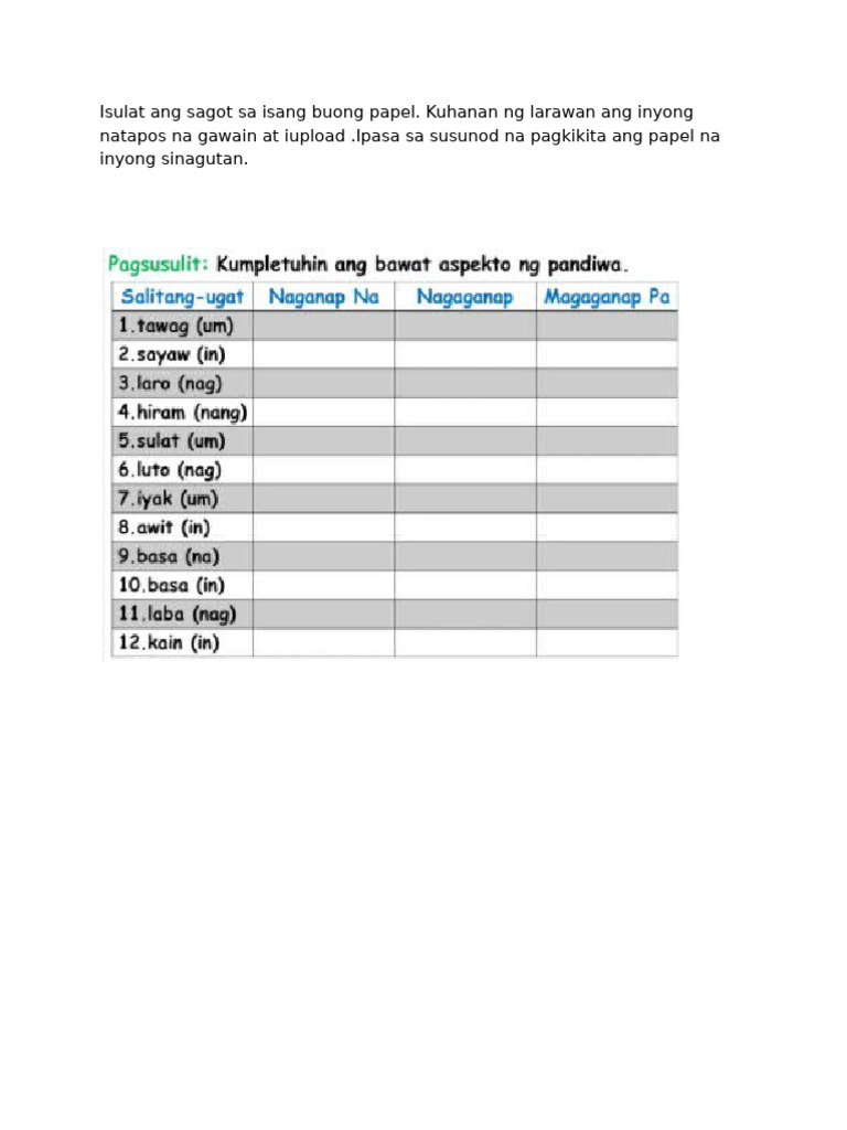 Offline Activity | PDF