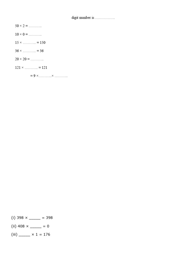Maths Grade3 Term 2 | PDF
